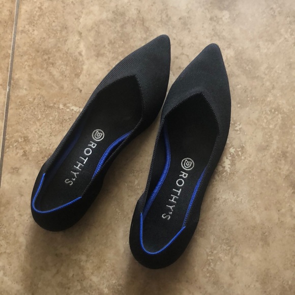 Rothy's | Shoes | Black Rothys The Point | Poshmark